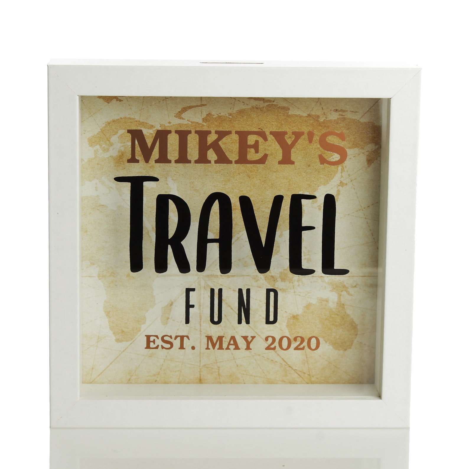 Personalised Travel Fund Money Box | Etsy