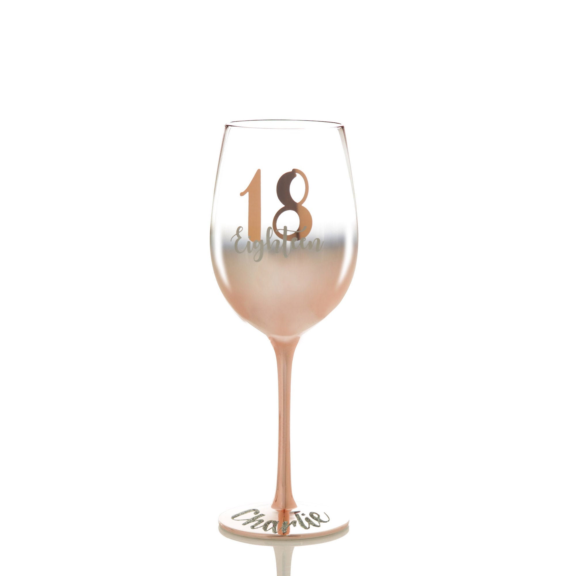 18th Birthday Glass - Etsy Australia