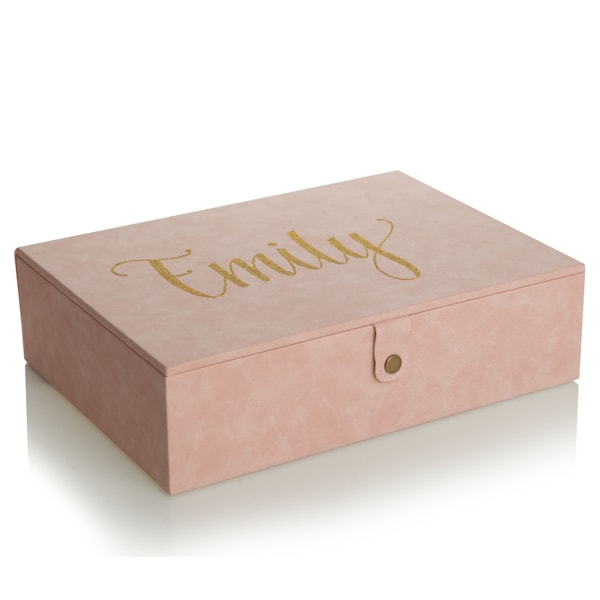 Pink Jewellery Box - Etsy