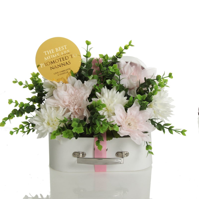 Suitcase Flowers - Etsy