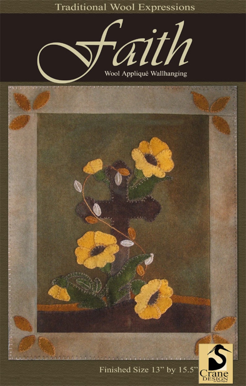 Faith - by Crane Designs PATTERN - Etsy