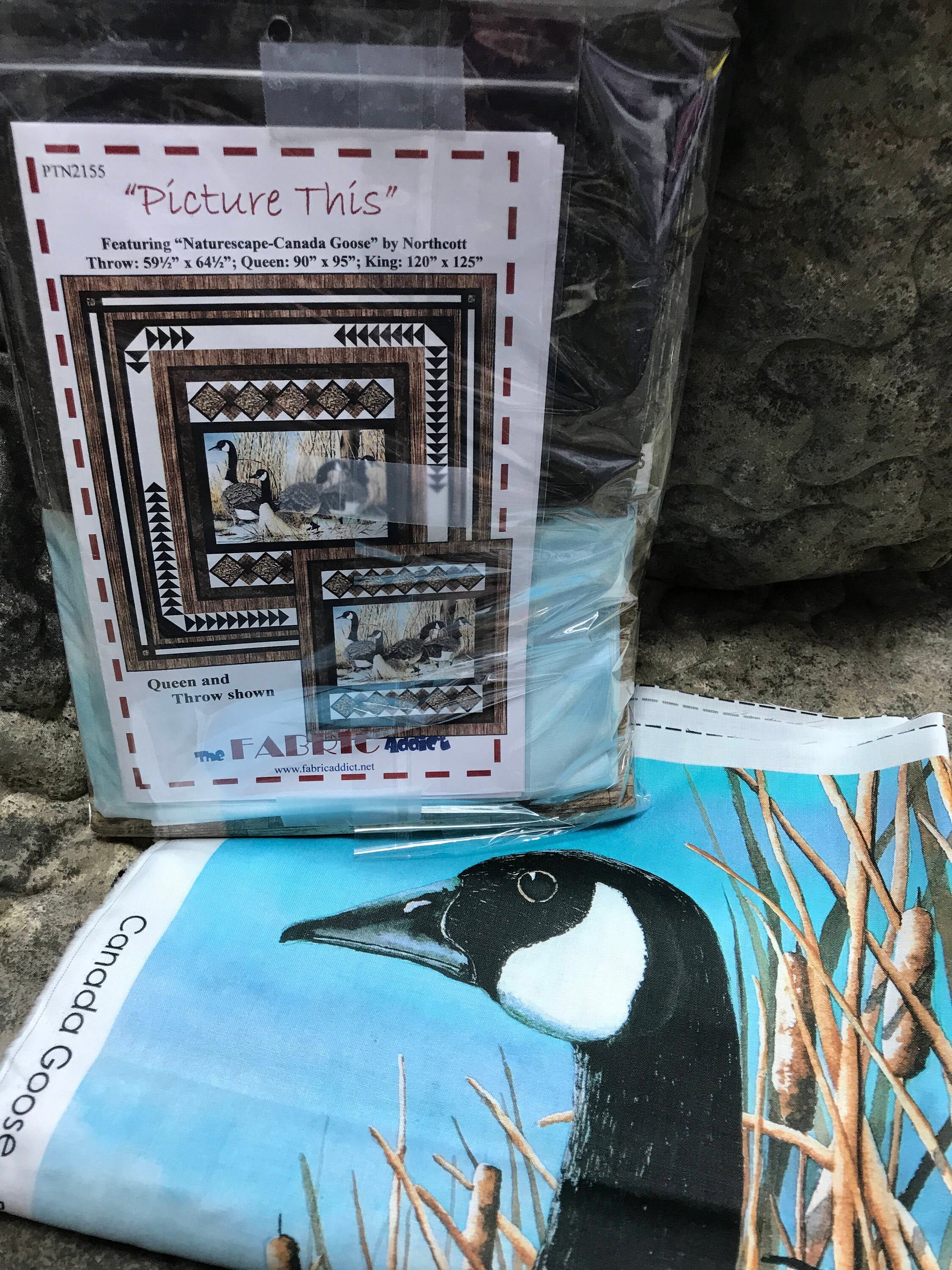 Naturescape - Canada Goose Quilt Kit ~ by Northcott - Etsy