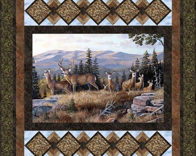 High Ridge Crossing by Northcott - Panel - Etsy