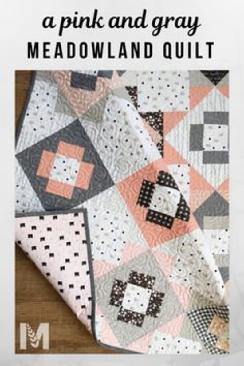 Meadowland quilt pattern by Meghan Buchanan for Then Came June | Etsy