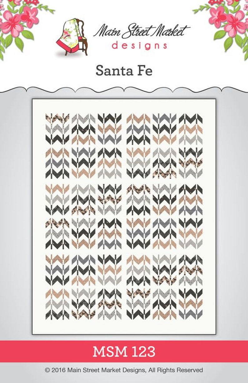 Santa Fe Pattern by Main Street Market Designs - Etsy