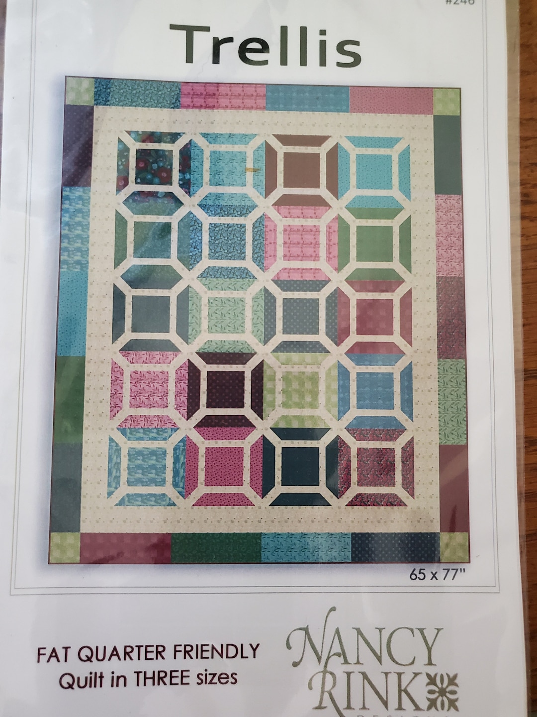 Trellis Quilt Pattern by Nancy Rink - Etsy