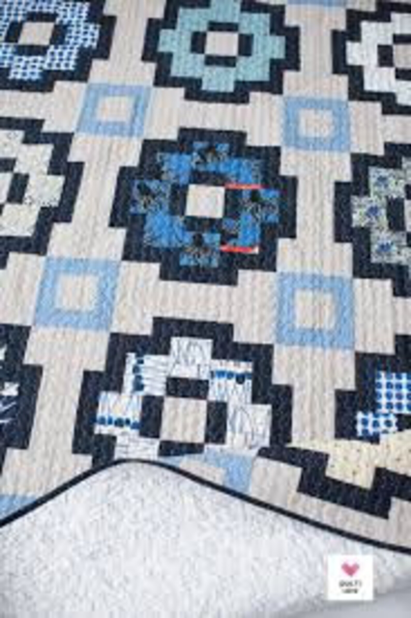 City Tiles Quilt Pattern by Emily Dennis for Quilty Love #102 - Etsy