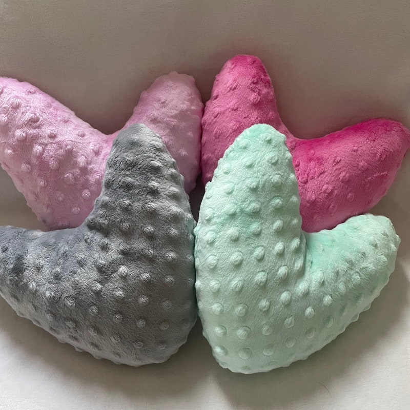 Blue Heart Shaped Pillows - Etsy