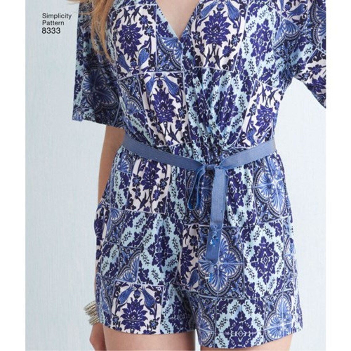 Simplicity Sewing pattern easy to sew 8333 Misses knit dress | Etsy