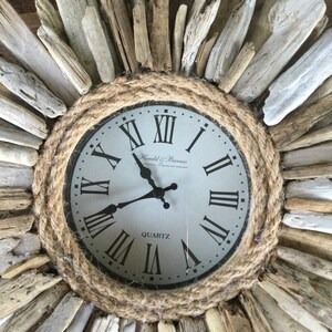 Spiky Driftwood Clock - Etsy