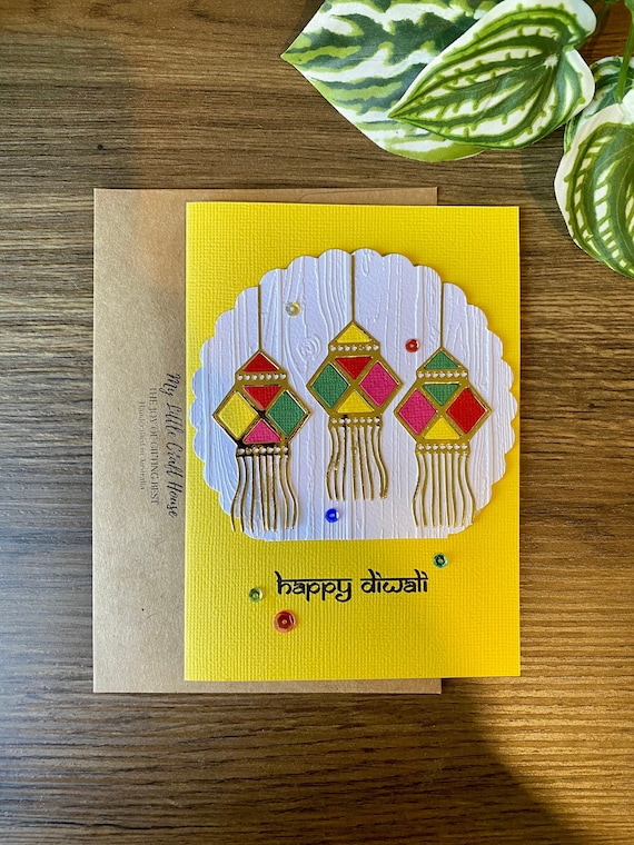 Handmade Diwali Cards