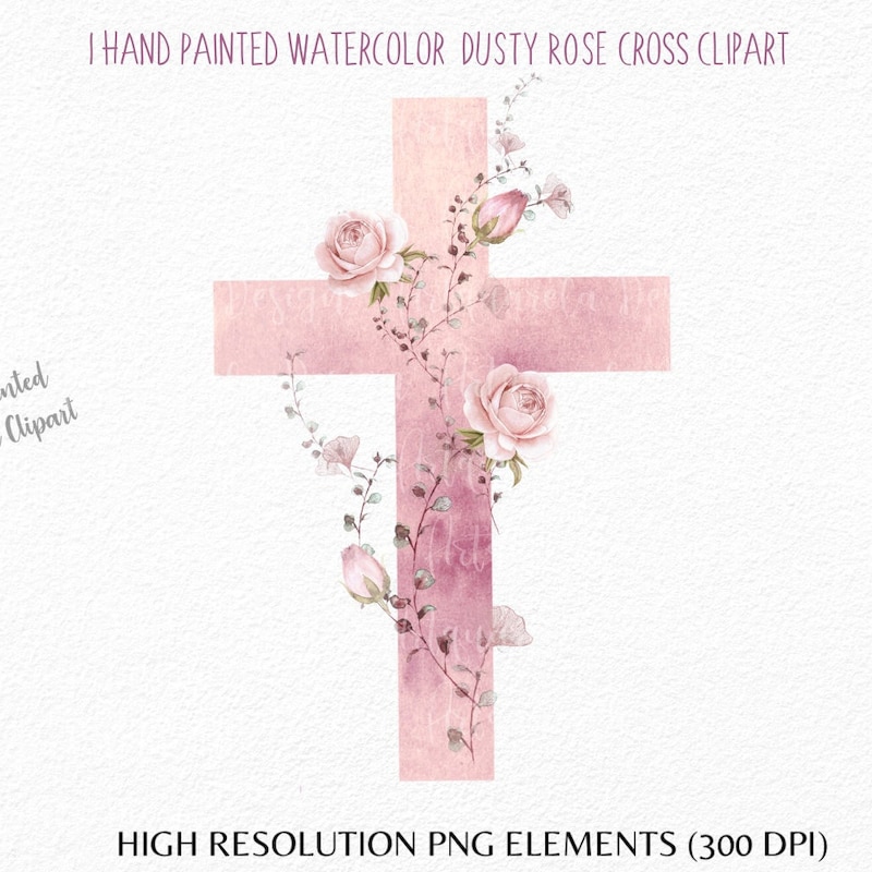 Painted Cross - Etsy