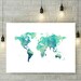 6 World Maps Clipart,watercolor Maps Png.mapamundi Clipart Silhouette ...