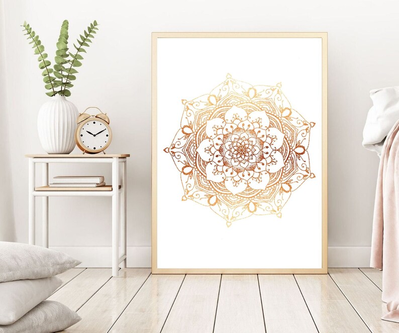 50% OFF SALE 12 Glitter Mandalas Clipart Setgold Silver | Etsy