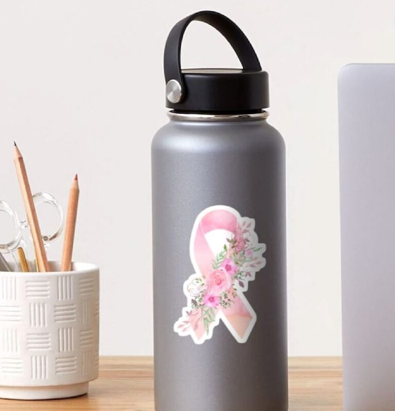 Watercolor Awareness Ribbon Clipart Graphics Setbreast Cancer - Etsy