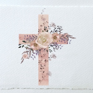 Cross Clipart PNG Vector-floral Crosses Baptism Catholic Crosses-first ...
