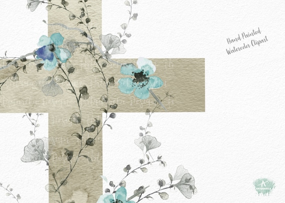 Croce Cattolica Bianca Clipart Croce Di Legno Cristiana Con Fiori.