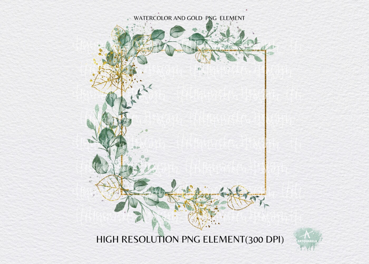 Emerald Holiday Borders