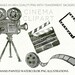 Cinema Clipart Movie Clipart Hand Painted Watercolor - Etsy