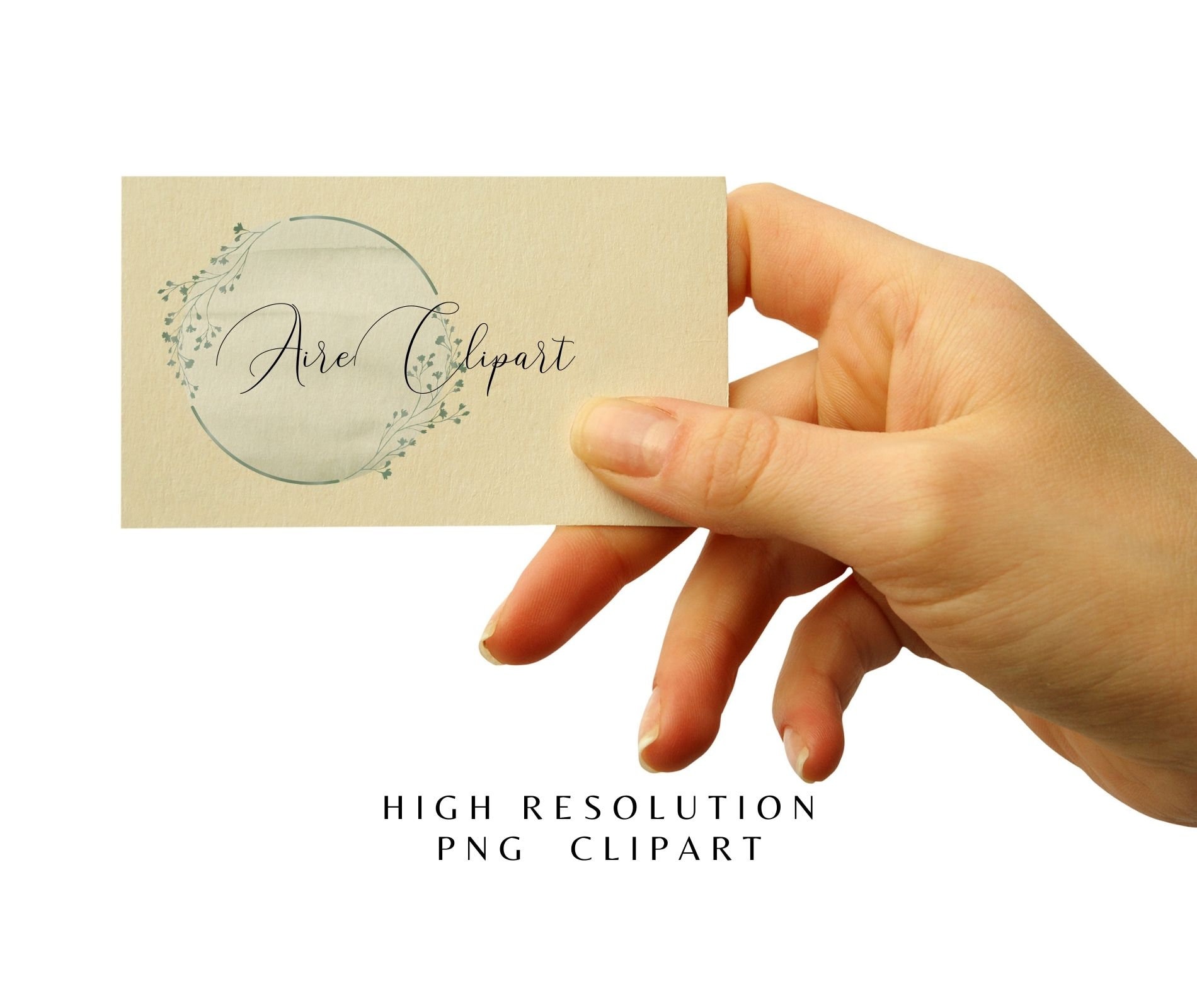 9 Watercolor & Glitter Floral Frames Clipartgold Circles | Etsy