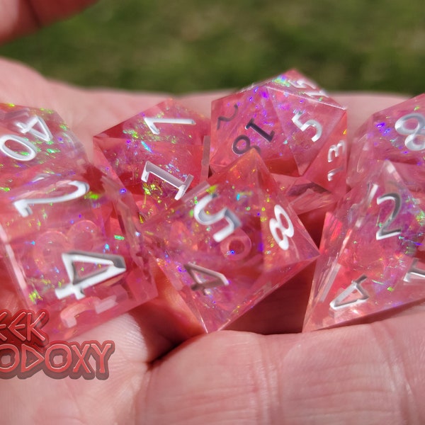 Pink Dice - Etsy