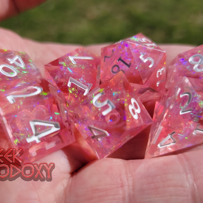 Pink Dice - Etsy
