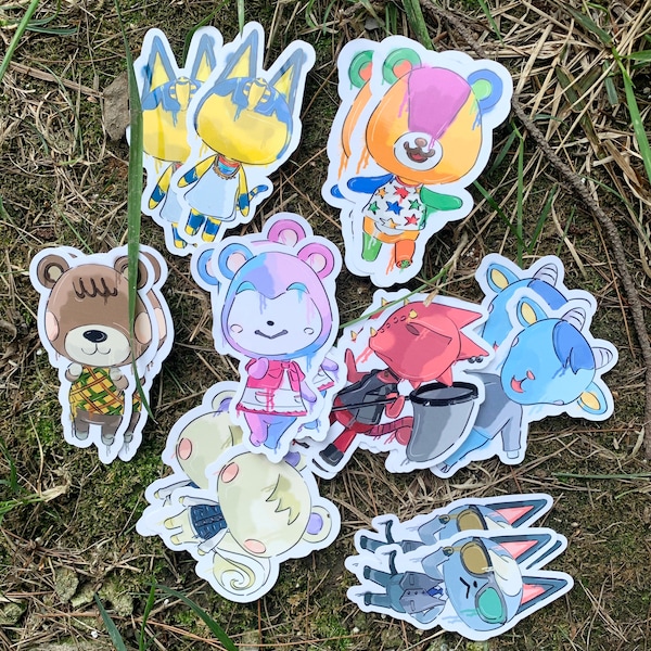 Acnh Stickers - Etsy