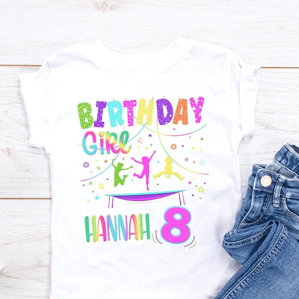 Birthday Girl Jump Shirt - Etsy