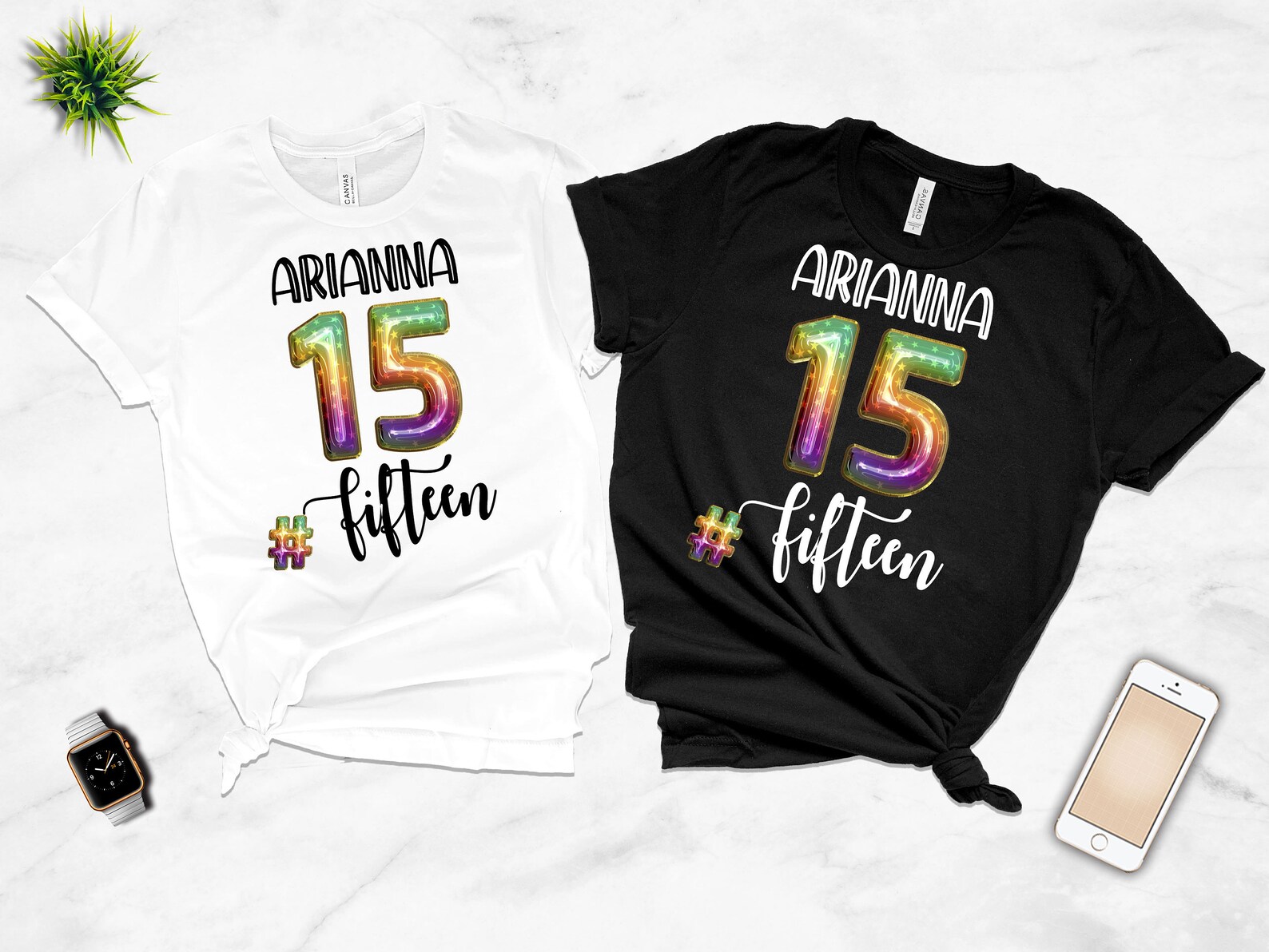 15th Birthday Shirt Fifteen Birthday Shirt Custom 15th | Etsy