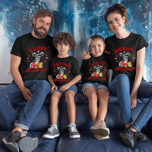 Movie Night, Movie Night Party, Birthday Shirt, Movie Birthday Matching ...