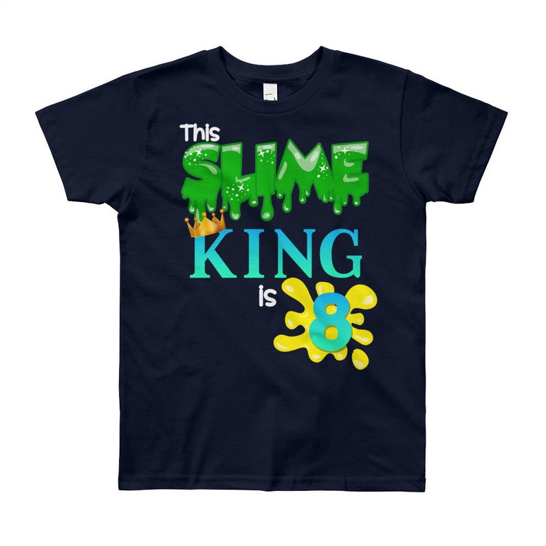 Slime King, Slime Birthday, Slime Party, Slime Boy Shirt, Slime Gift ...