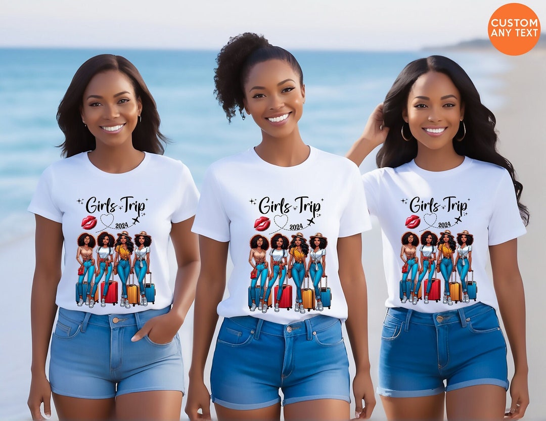 Straight Trippin Shirt, We Be Trippin, Girls Trip Tees, Ladies Group ...