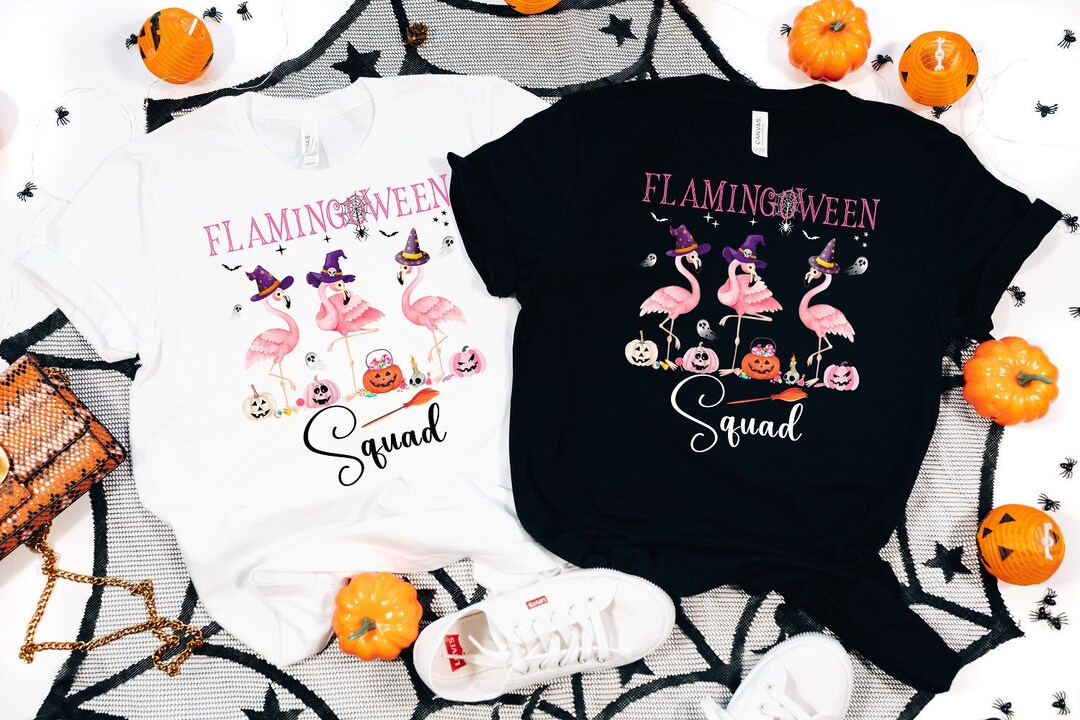 Flamingo Halloween, Flamingo Crew, Pink Flamingo, Halloween Squad ...