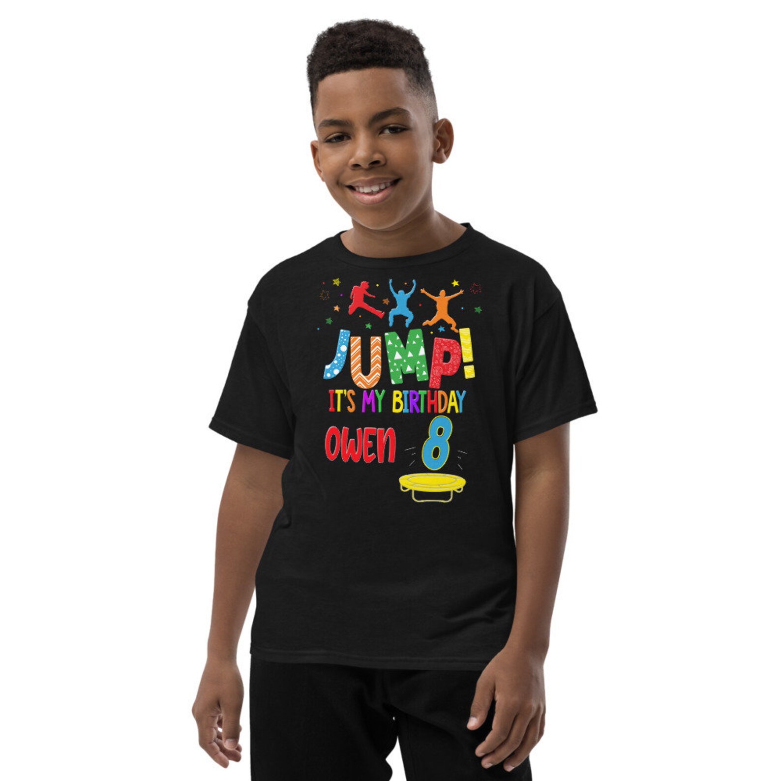 Jump Party Shirt Trampoline Birthday Jump Shirt Trampoline - Etsy