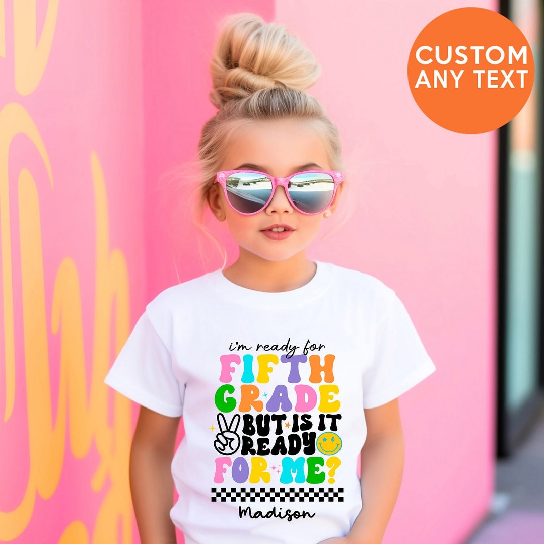 Back to School, 1st Day of School, Custom Back to School, Retro School ...