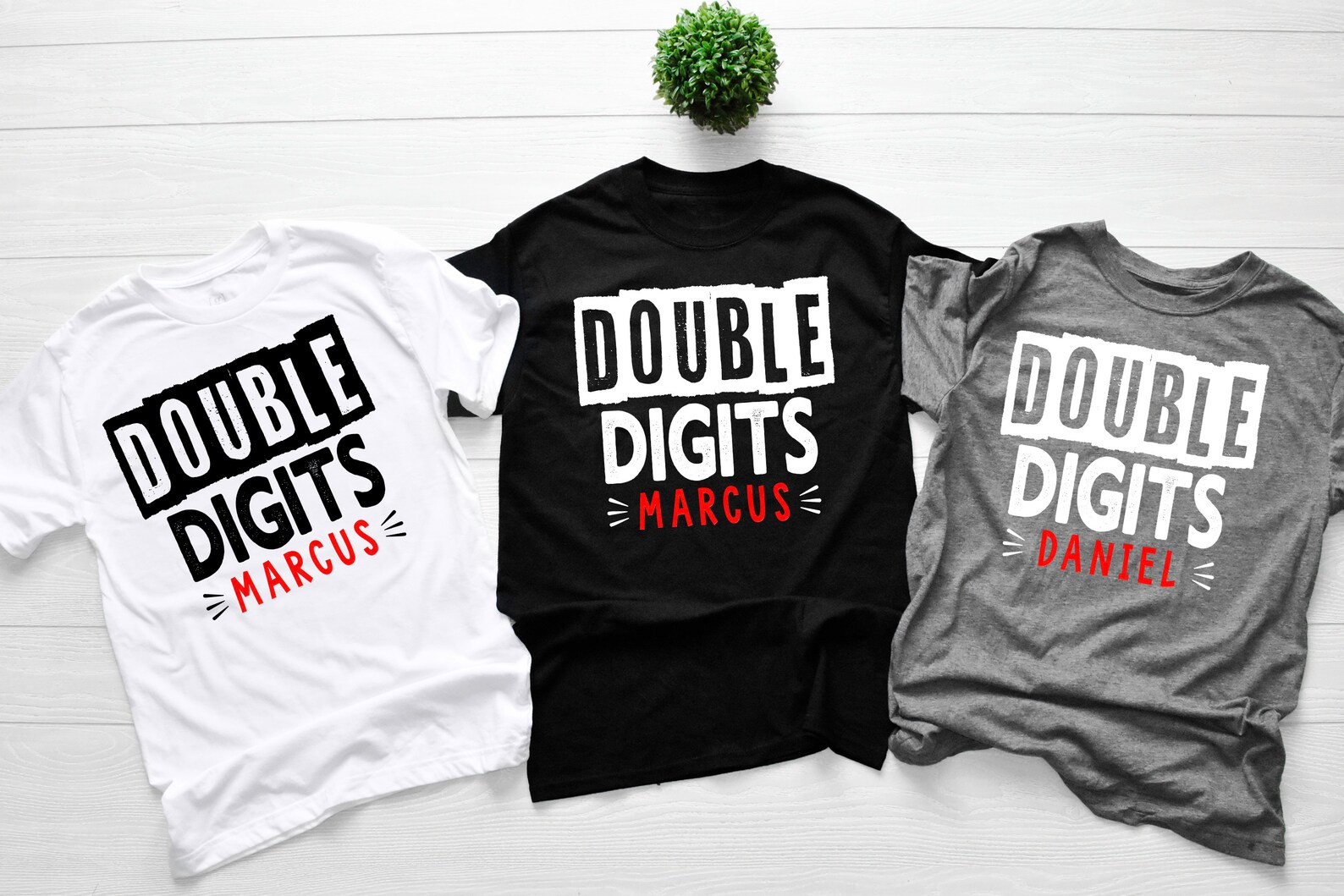 Double Digits, Ten Birthday Boy Shirt, 10 Double Digits, Boys Birthday ...