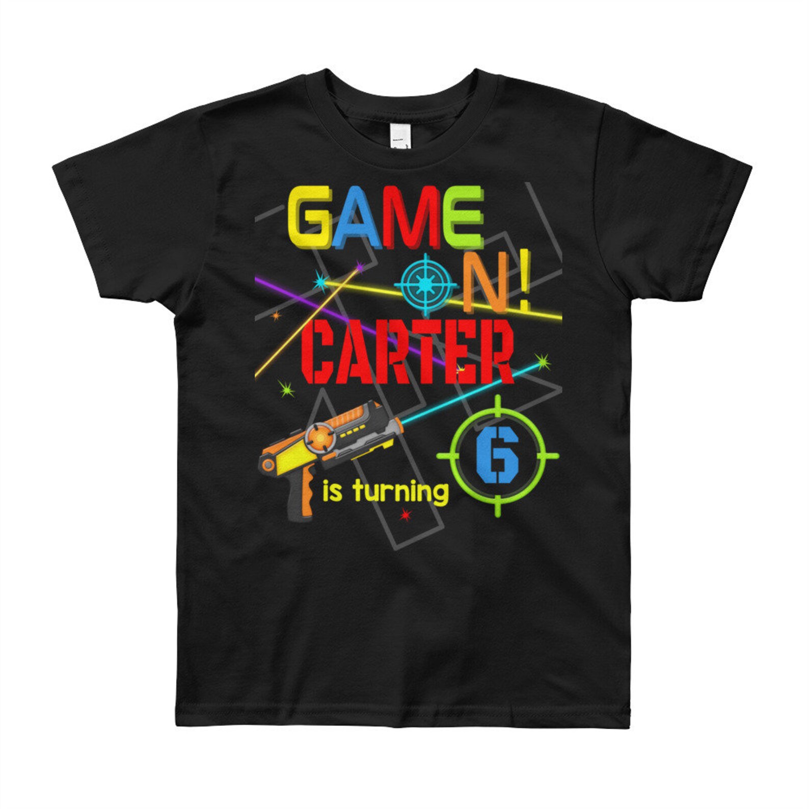 Laser Tag Birthday Laser Tag Custom Shirt Custom Birthday - Etsy