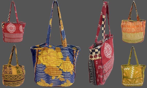 10pc Wholesale Lot Vintage Kantha Bag Indian Bag Cotton - Etsy