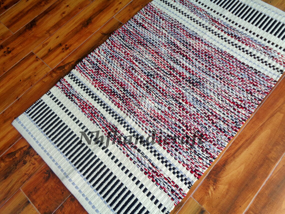 3X5.ft Rug Area Rug Floor Rug Handmade Cotton Rug Dari Rug | Etsy