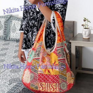 100pc Vintage Kantha Bag Handmade Shoulder Bag Women Handbag Patchwork ...