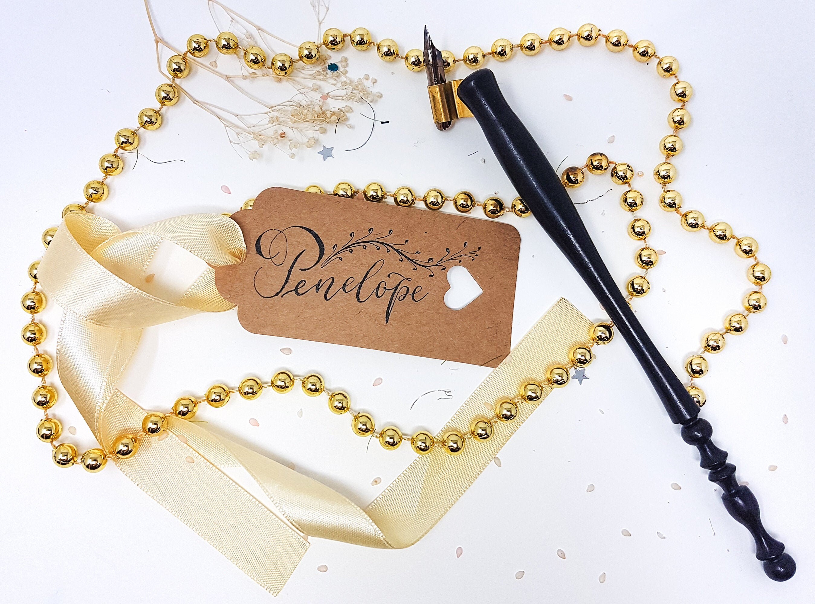 Calligraphy Custom Brown Tags Personalised Brown Tags | Etsy