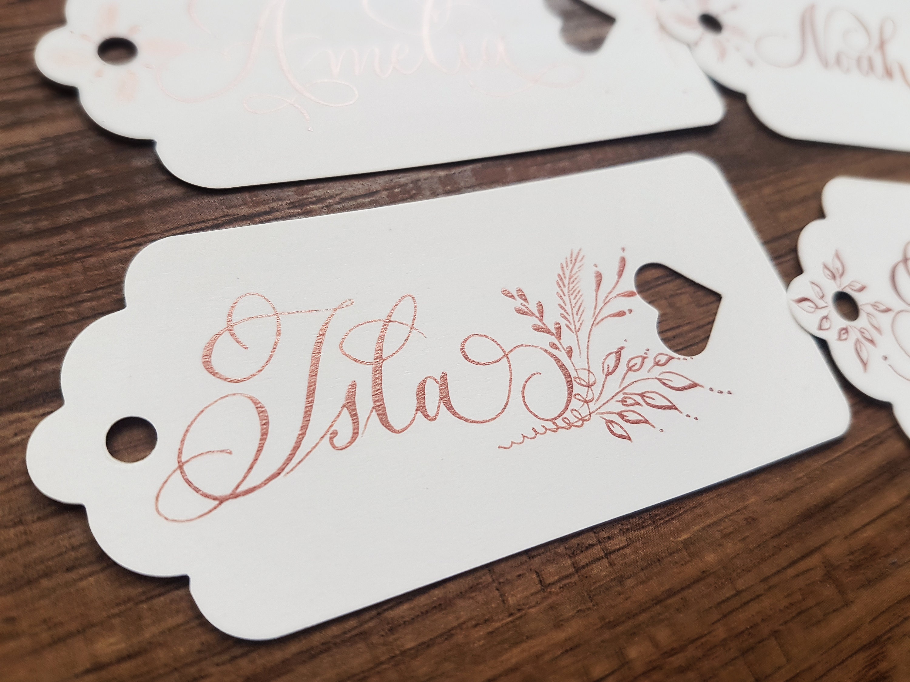 Personalised Calligraphy Gift Tags Custom Gift Tags - Etsy UK