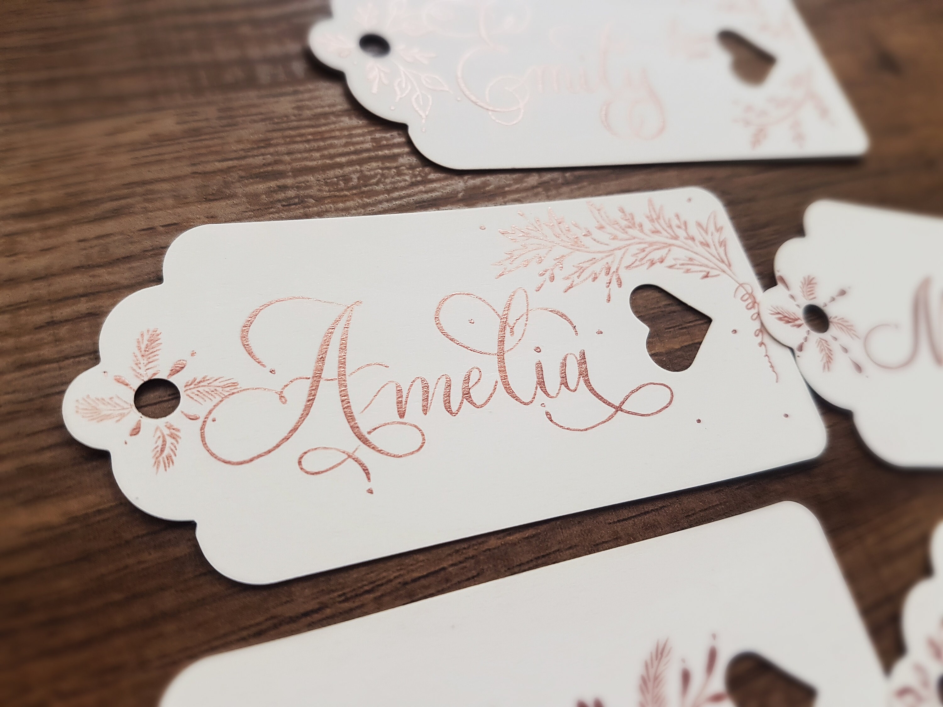 Personalised Calligraphy Gift Tags Custom Gift Tags - Etsy UK