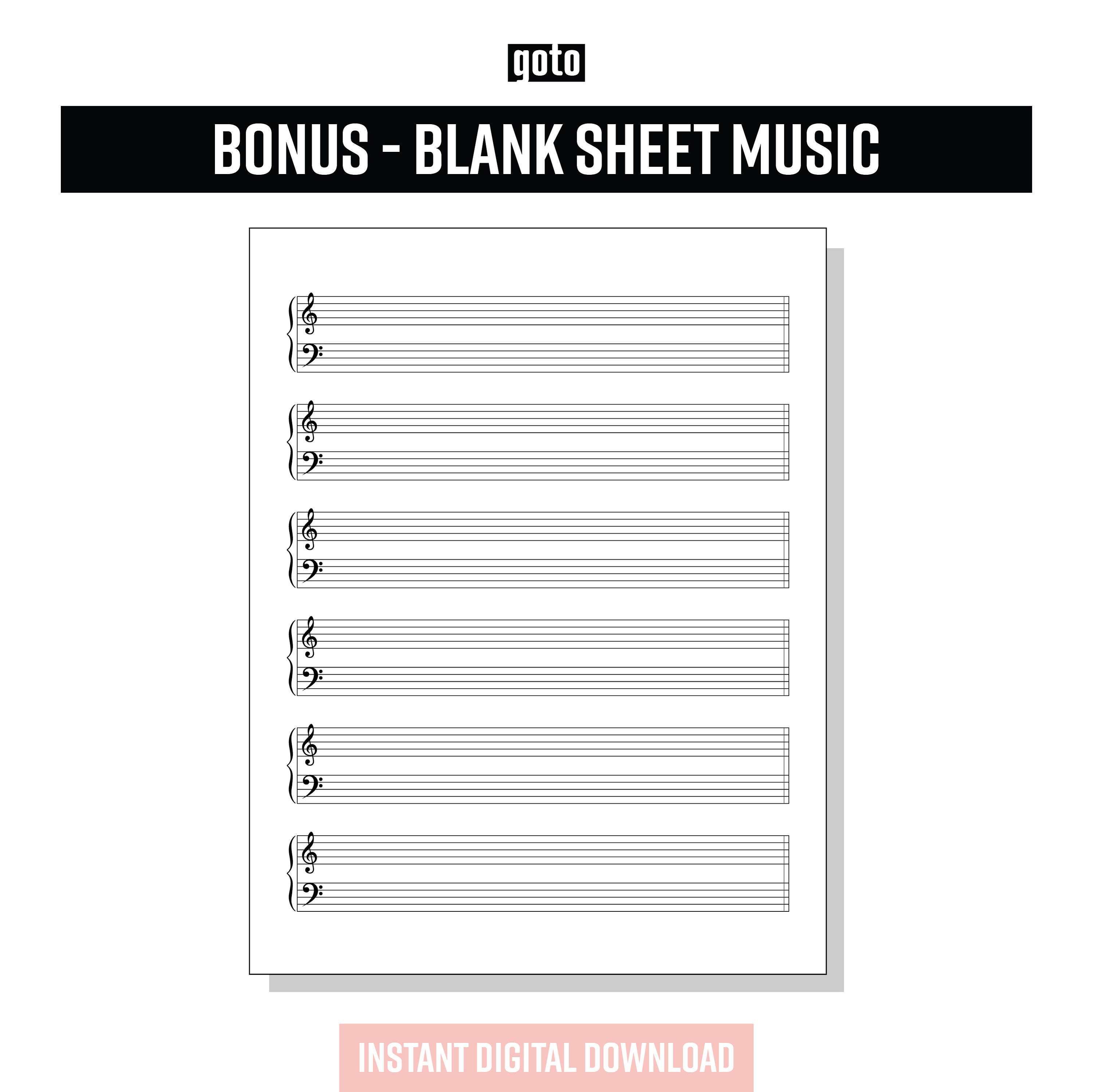 Piano Practice Chart and Music Assignment Sheet. Scales Tracker Sheets ...