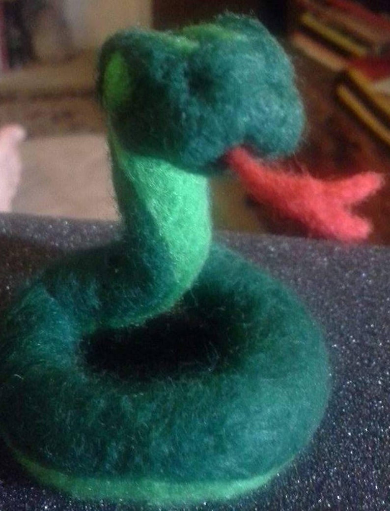 Posable Needle Felted Snake - Etsy