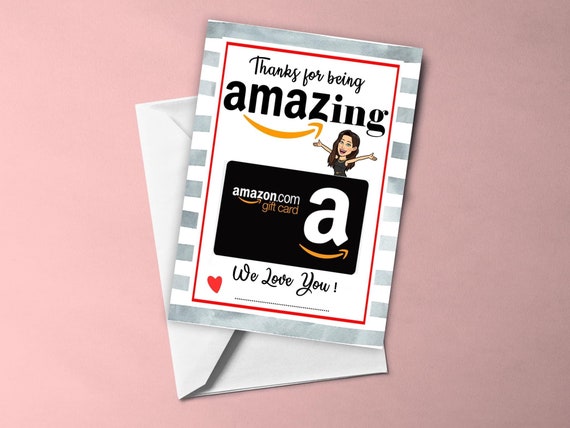 Printable Gift Cards Holders. Gift Cards Holders Set. Amazon | Etsy