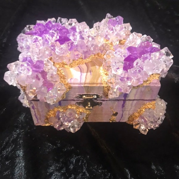 Geode Ring Box - Etsy