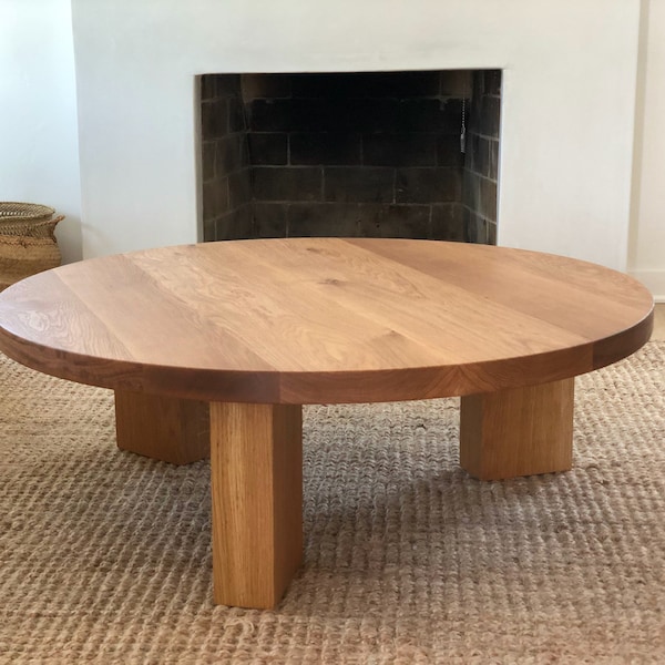 Chunky Coffee Table - Etsy