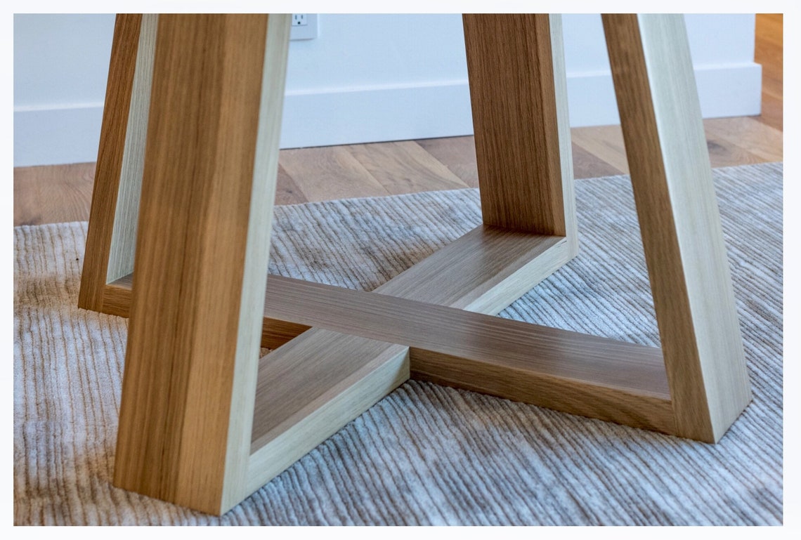 PUNTA PERFECTA White Oak Round Dining Table - Etsy UK