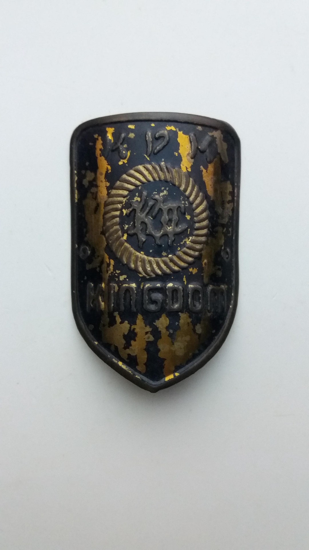 KINGDOM Emblem Head Badge for Kingdom Bike and Other Bicycles NOS - Etsy